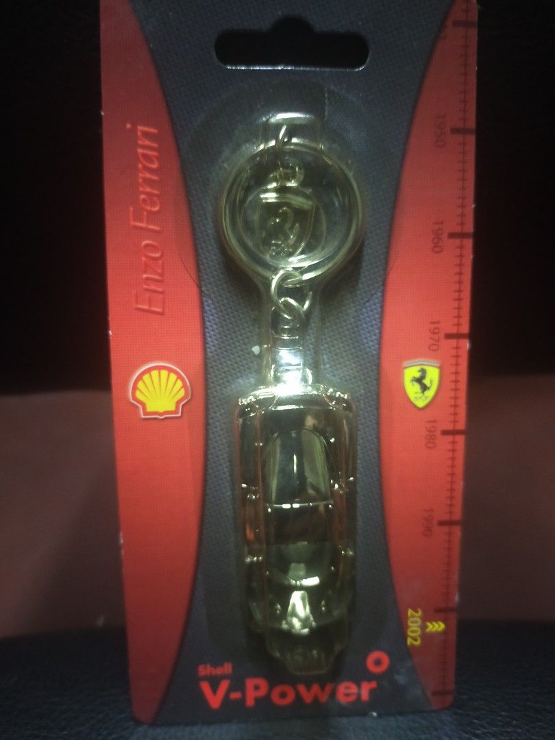 Shell v-power ferrari keychain sold as set, Hobbies & Toys, Memorabilia ...