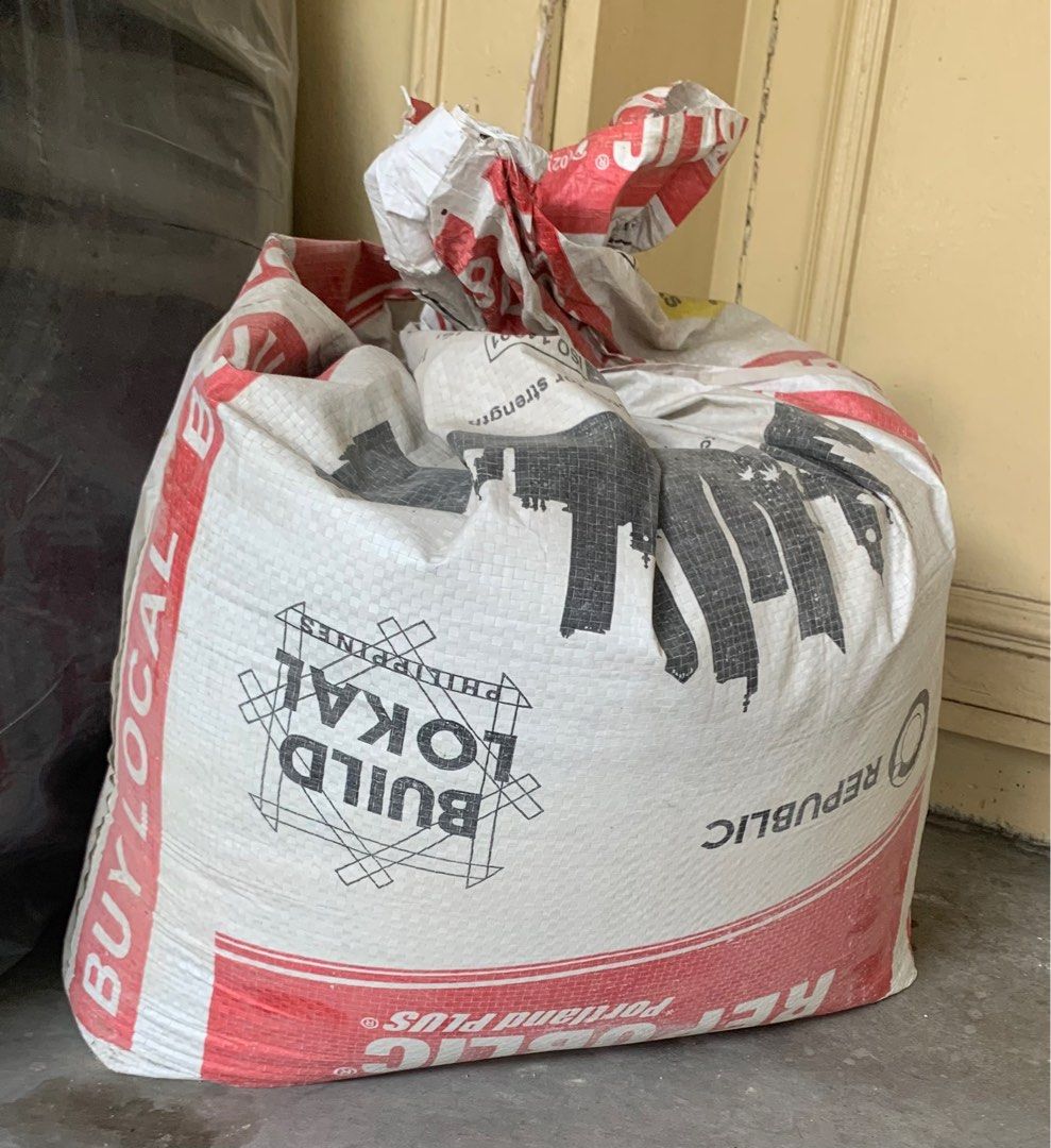 Simento (bawas. 1/2 sako), Furniture & Home Living, Home Improvement ...