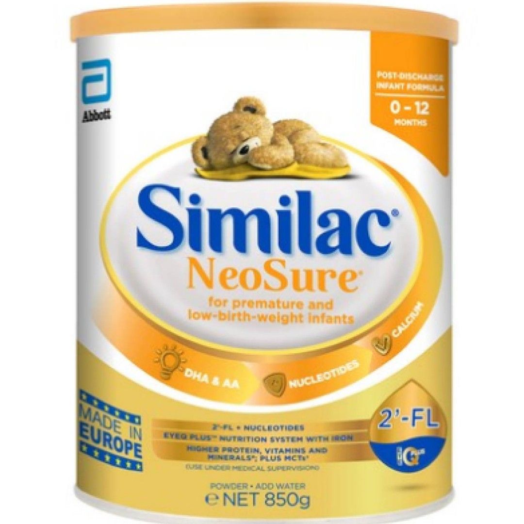 Similac Neosure (4 Tins), Babies & Kids, Nursing & Feeding, Weaning ...