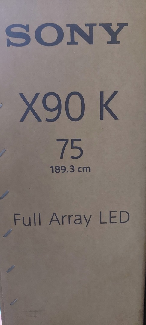 Sony 75inch x90k, TV & Home Appliances, TV & Entertainment, TV on Carousell