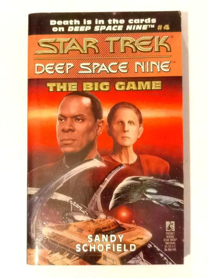 Star Trek Deep space nine The big game Book By Sandy Schofield, Hobbies ...