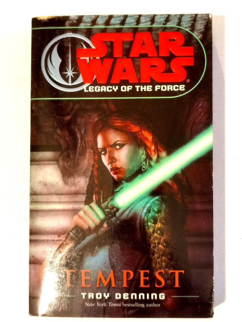 Star wars Legacy of the force Tempest Book By Troy Denning, Hobbies ...