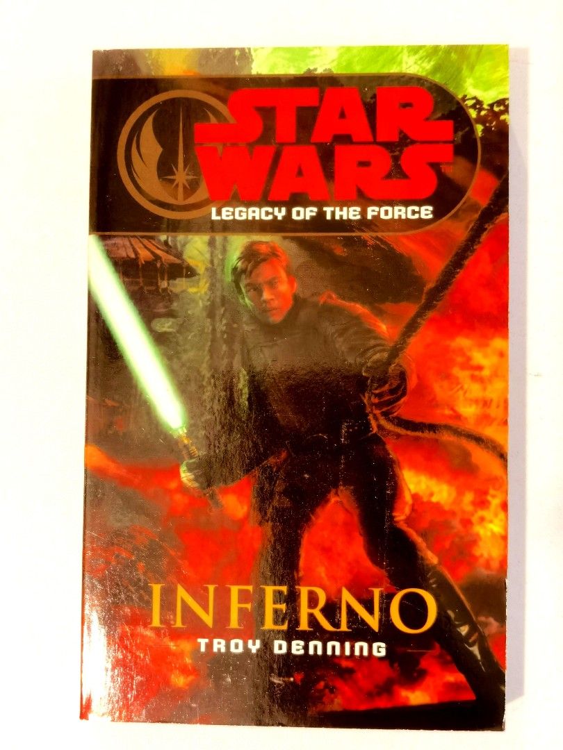 Star wars Legacy of the force Inferno Book By Troy Denning, Hobbies ...