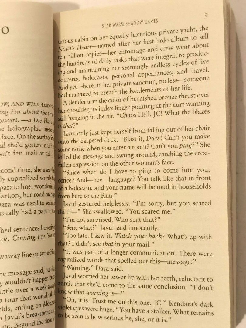 Star Wars Shadow Games Book By Michael Reaves and Maya Kathryn Bohnhoff ...