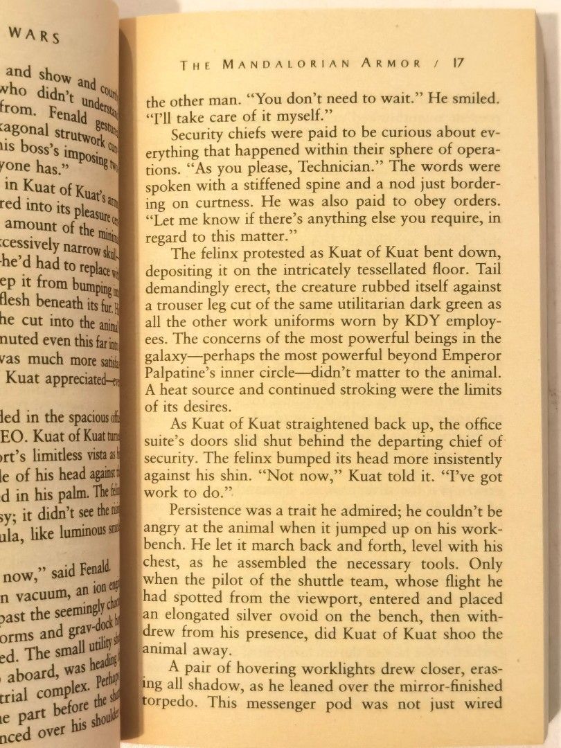 Star wars The Mandalorian Armor Book By K W Jeter, Hobbies & Toys, Books & Magazines, Storybooks ...