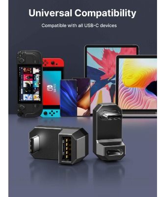 Steam Deck USB-C Male to USB-C Female & USB-C Male to USB-A Female ...