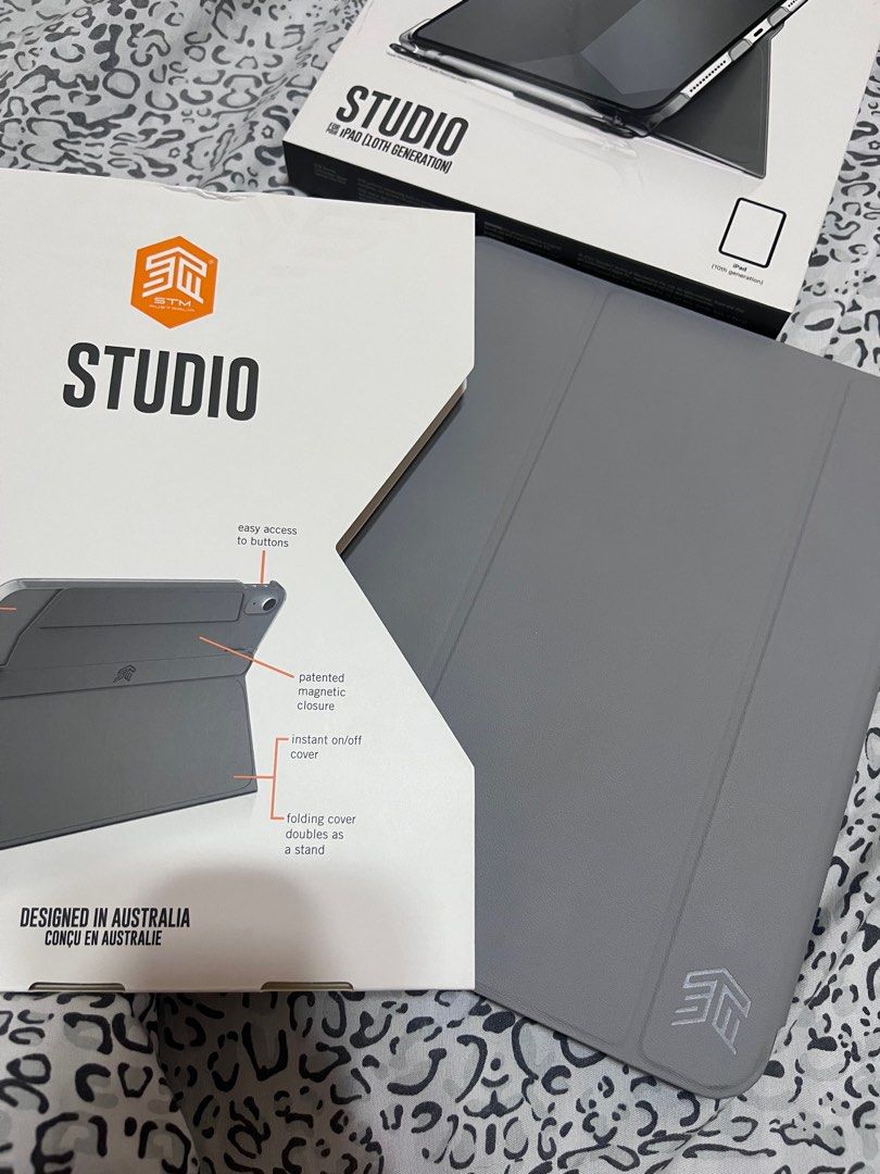 STM Studio Ipad 10th gen case, Mobile Phones & Gadgets, Mobile & Gadget ...