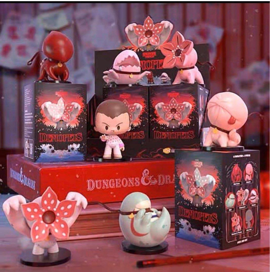 Stranger Things Blind Box X MIGHTY JAXX: DEMOPETS Popmart Funko KAWS ...