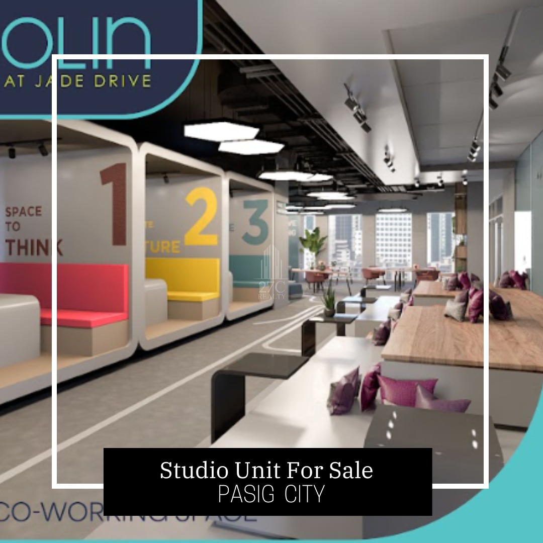 Studio Unit For Sale at Olin at Jade Drive Pasig City, Property, For ...