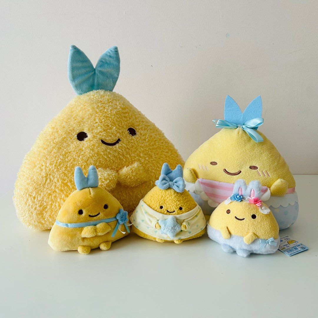 sumikko gurashi aji fried fish big and medium plushes: kuji part 28 ...
