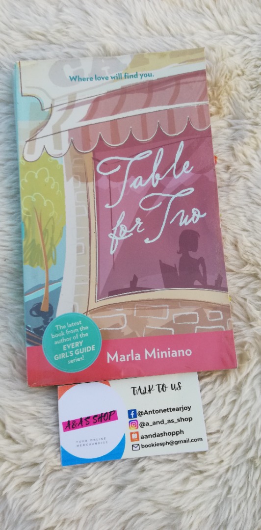 Table for Two by Marla Miniano (Summit books), Hobbies & Toys, Books ...