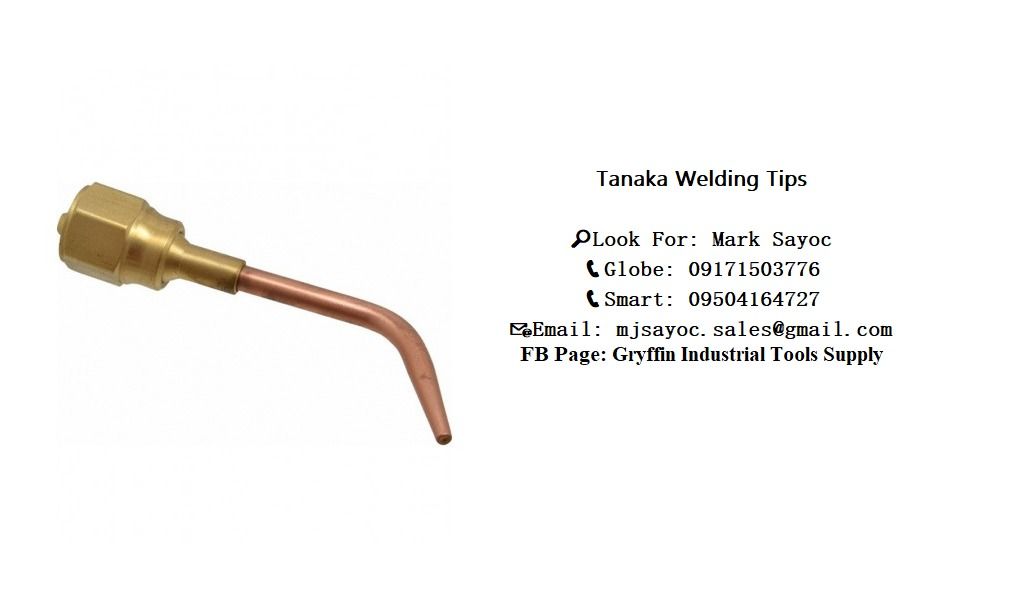 Tanaka Welding Tips, Commercial & Industrial, Industrial Equipment on ...