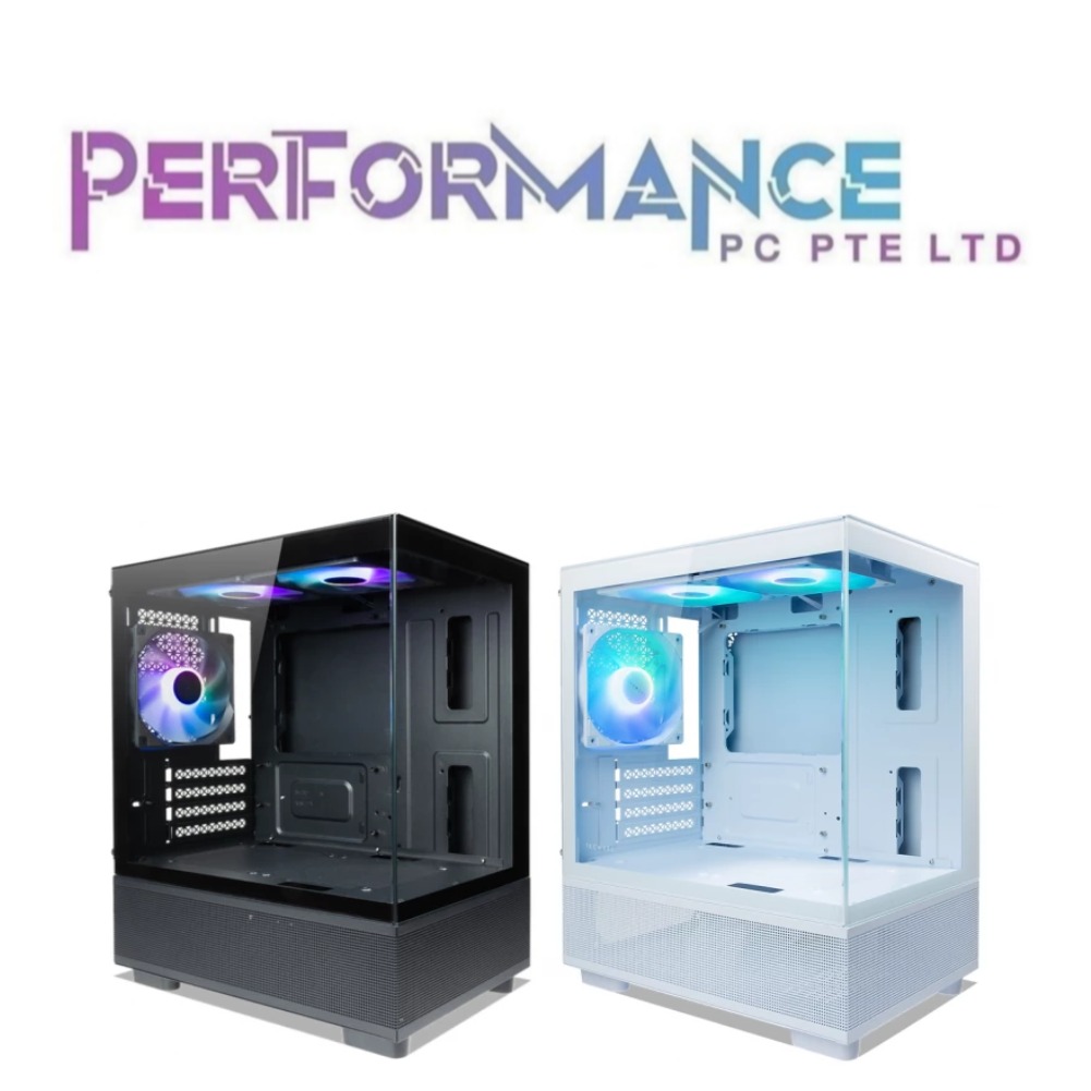 Tecware Infinity M2 Black/white Compact MATX Case 3 ARGB sync fans ...