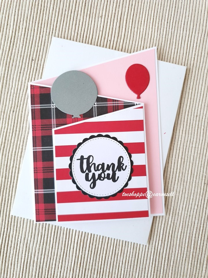 RESERVED Thank You Card, Hobbies & Toys, Stationery & Craft, Handmade ...