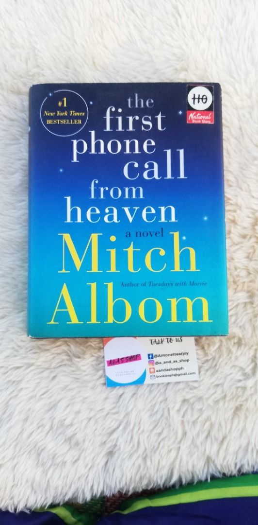 The First Phone Call from Heaven by Mitch Albom SIGNED, Hobbies & Toys ...