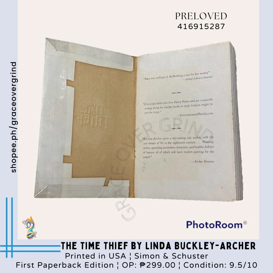 THE TIME THIEF by Linda Buckley-Archer, Hobbies & Toys, Books ...