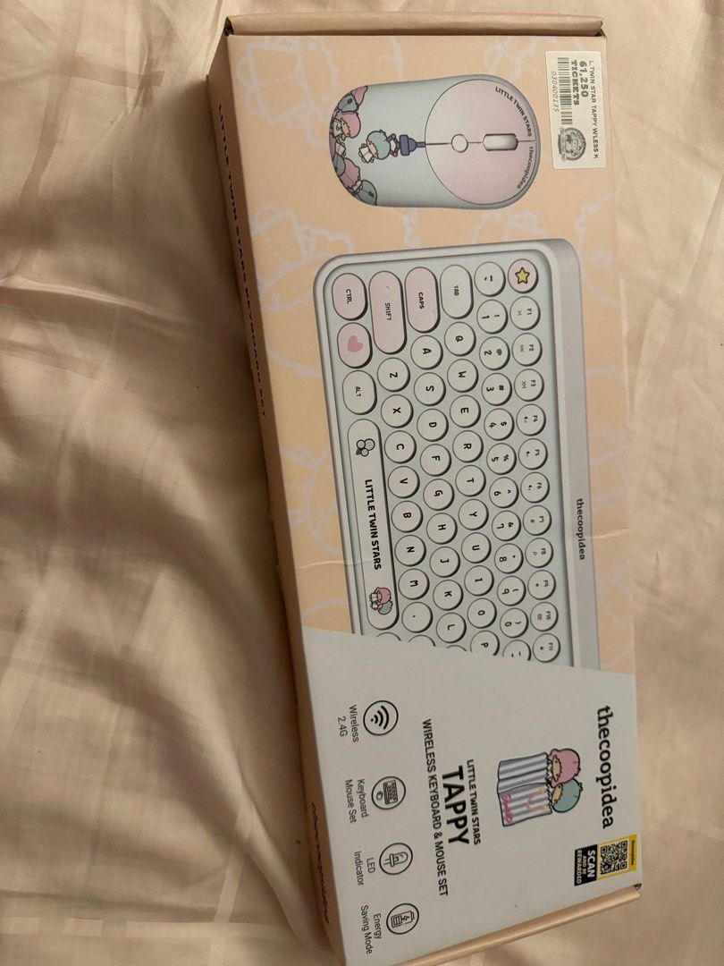 thecoopidea TAPPY Wireless Keyboard Set - Little Twin Stars, Computers ...