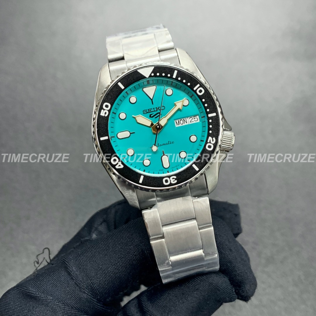 [Time Cruze] Seiko 5 Sports SRPK33K1 Automatic 38mm Turquoise Dial ...