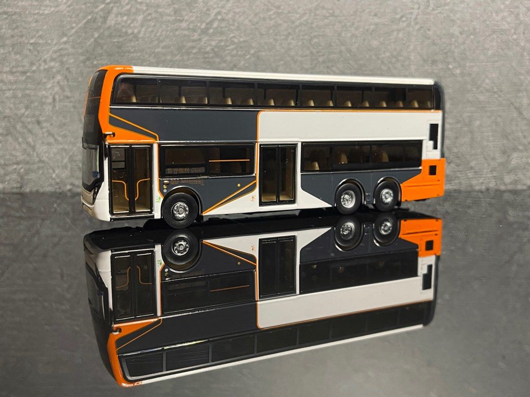 Tiny HK #L04 LWB E500 Bus Orange 1/110 1:110 not SG Bus Masterpiece ...