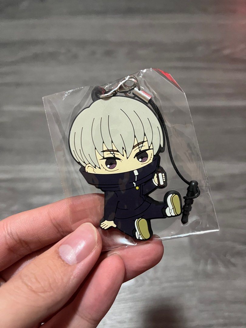 Toge Inumaki Rubber Keychain (Jujutsu Kaisen), Hobbies & Toys ...