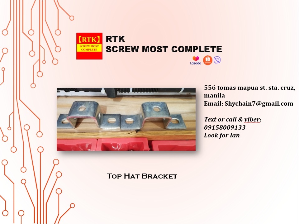 Top Hat Bracket 41*41, Commercial & Industrial, Construction & Building ...