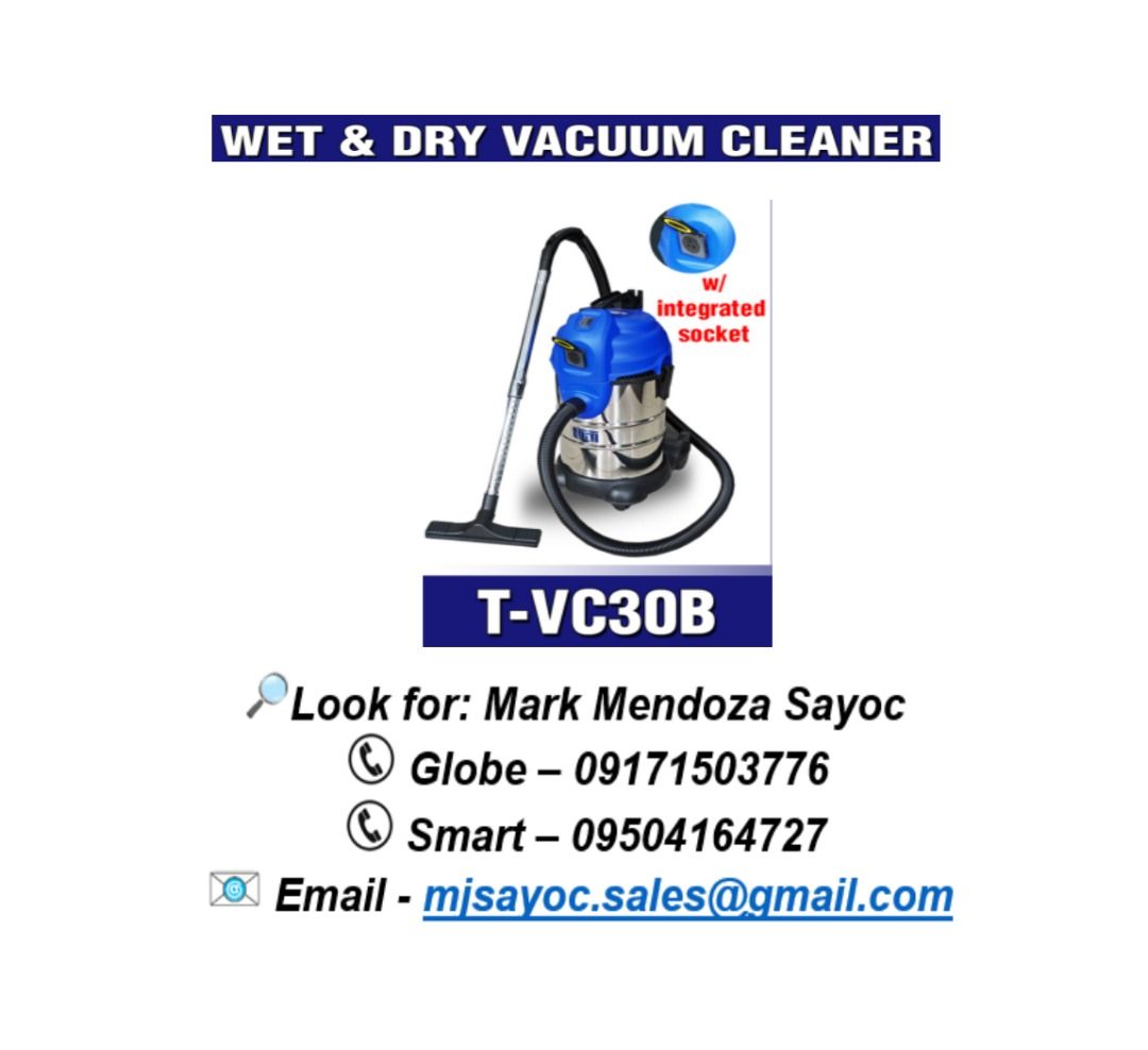 Torq Vacuum Cleaner VC 30B (w/ integrated power socket), Commercial ...
