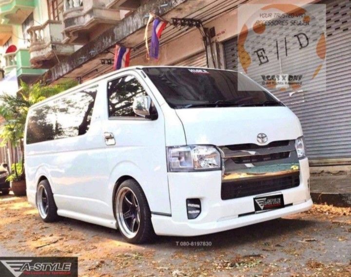 Toyota Hiace A-style bodykit, Car Accessories, Accessories on Carousell