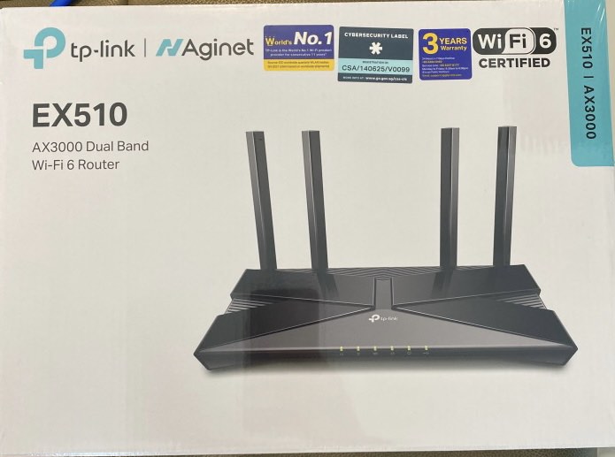 TP-Link EX510 WiFi-6 Router, Computers & Tech, Parts & Accessories ...