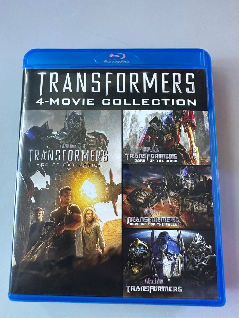 Transformers 4-movie collection, Hobbies & Toys, Music & Media, CDs ...