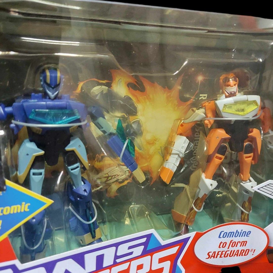 Aspack Set Transformers Animated Jetfire and Jetstorm Rare Mint |Rescue ...