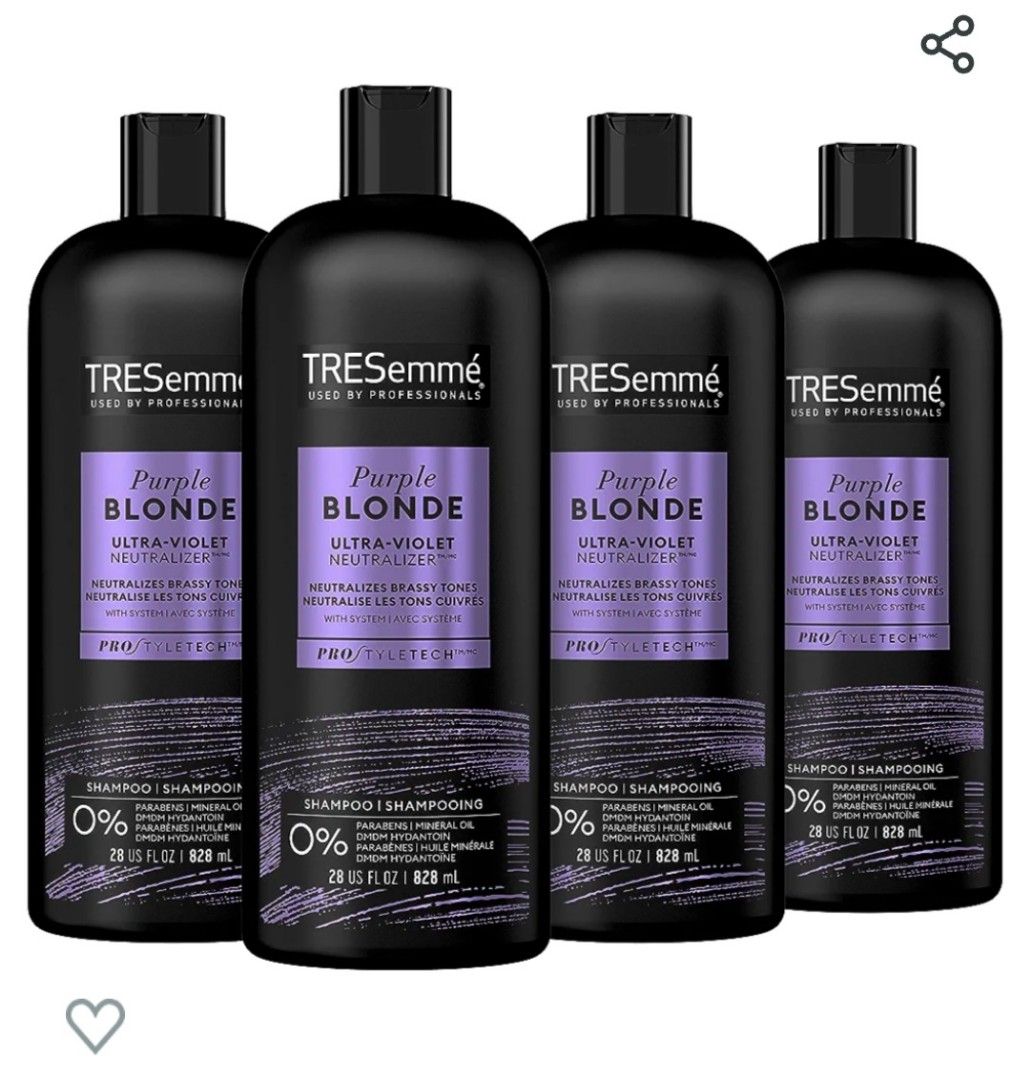 TRESemmé Purple Blonde Shampoo, Beauty & Personal Care, Hair on Carousell