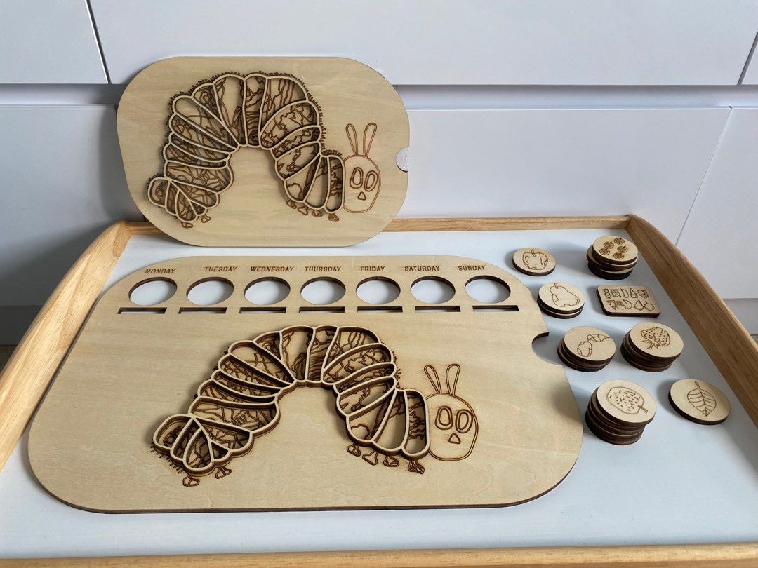 Trofast / Flisat inserts and tokens for the hungry caterpillar, Hobbies ...