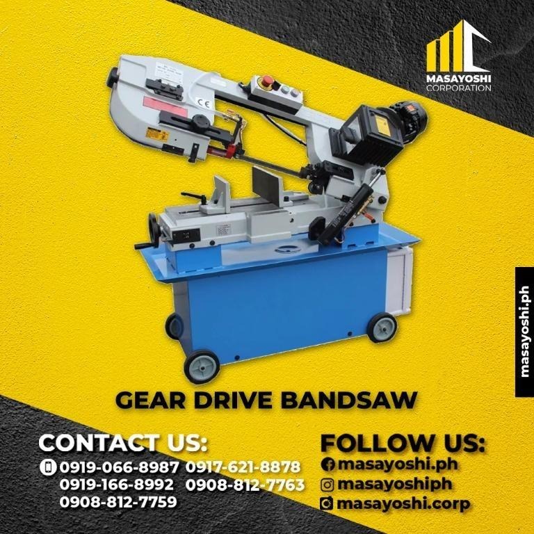 TTMC BS-712G 7" Gear Drive Bandsaw | Cutting Equipment | TTMC | Bandsaw ...