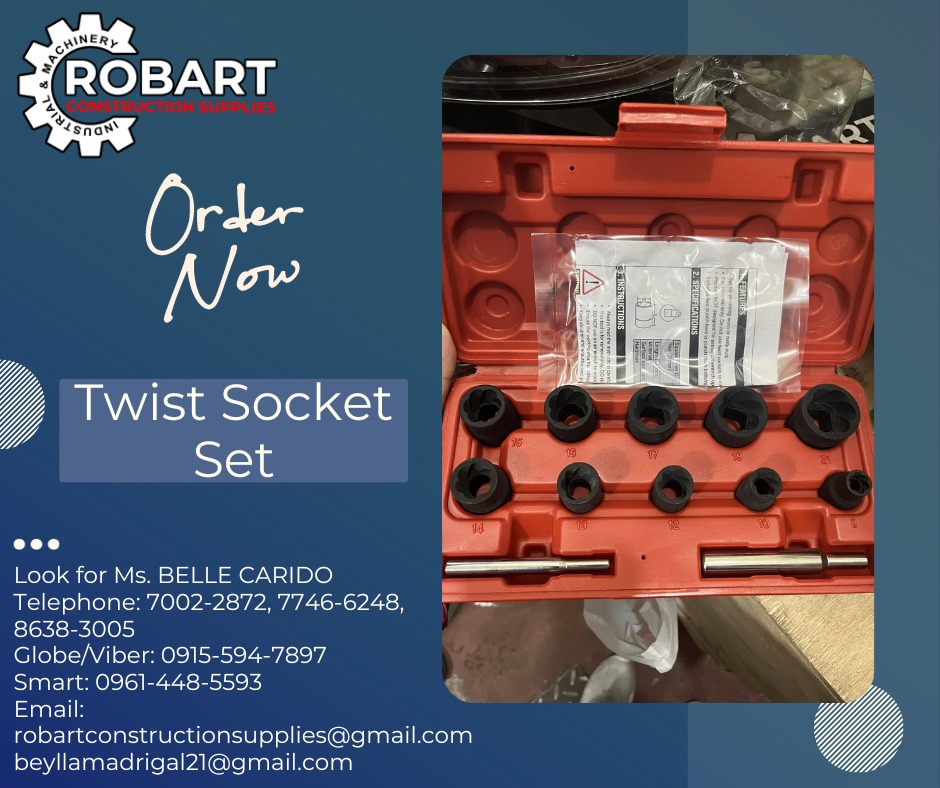 Twist Socket Set, Commercial & Industrial, Construction Tools ...