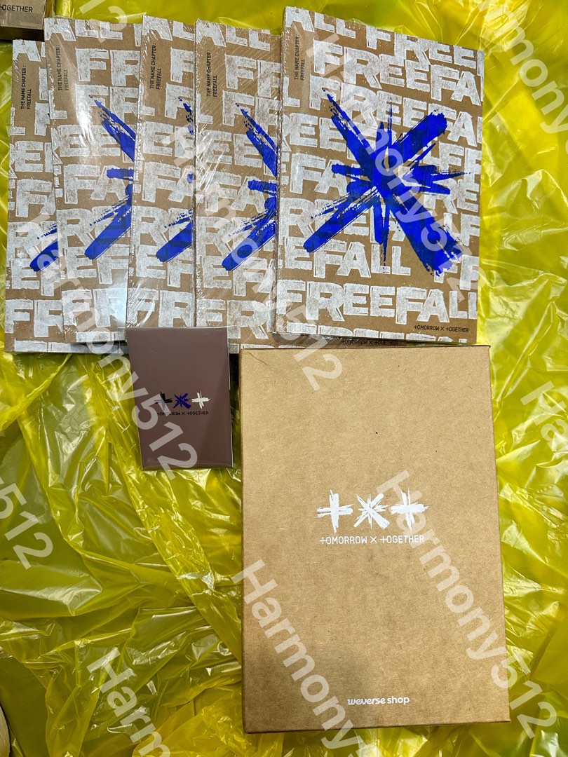 TXT the name chapter : Freefall gravity ver, 興趣及遊戲, 收藏品及紀念品, 韓流 - Carousell