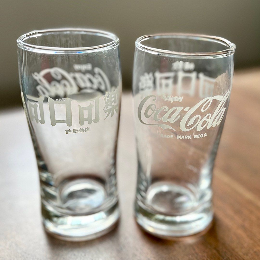 Unique Coca Cola Glass, Hobbies & Toys, Memorabilia & Collectibles ...
