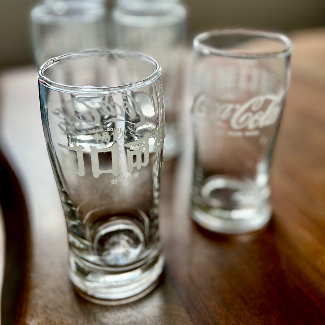 Unique Coca Cola Glass, Hobbies & Toys, Memorabilia & Collectibles ...