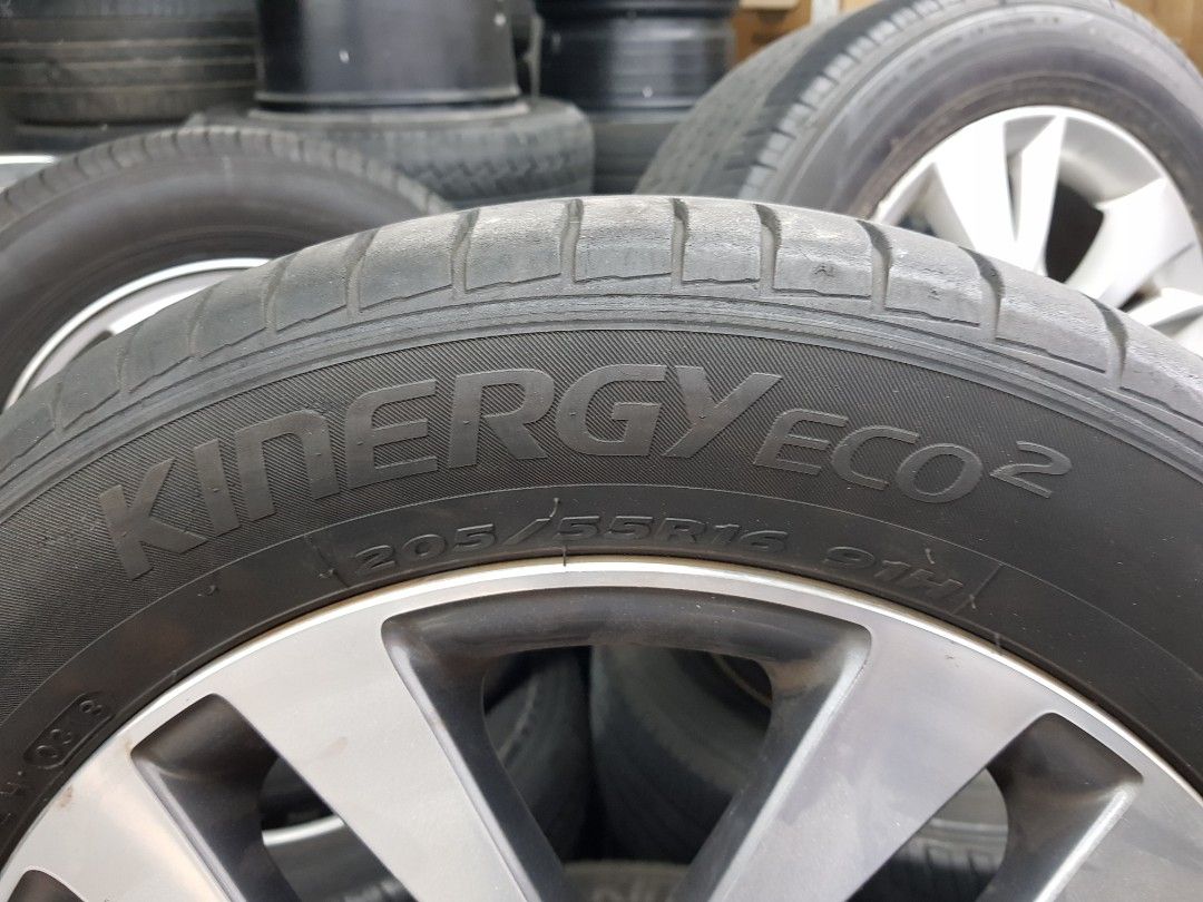 Used 16" Original Hyundai Rims with Tyres, Car Accessories, Tyres ...