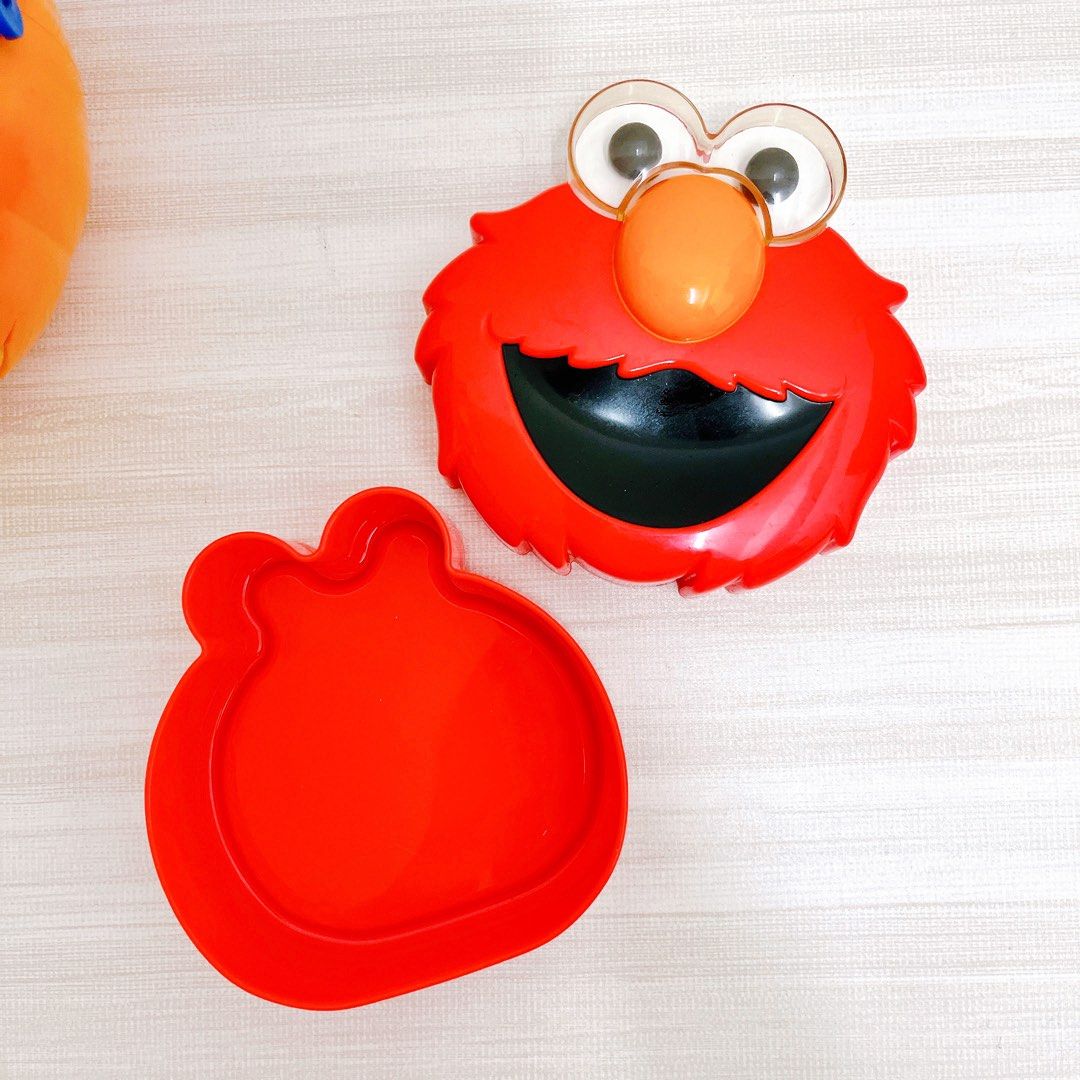 USJ Sesame Street Elmo Halloween Popcorn Bucket & Elmo Lunch Box ...