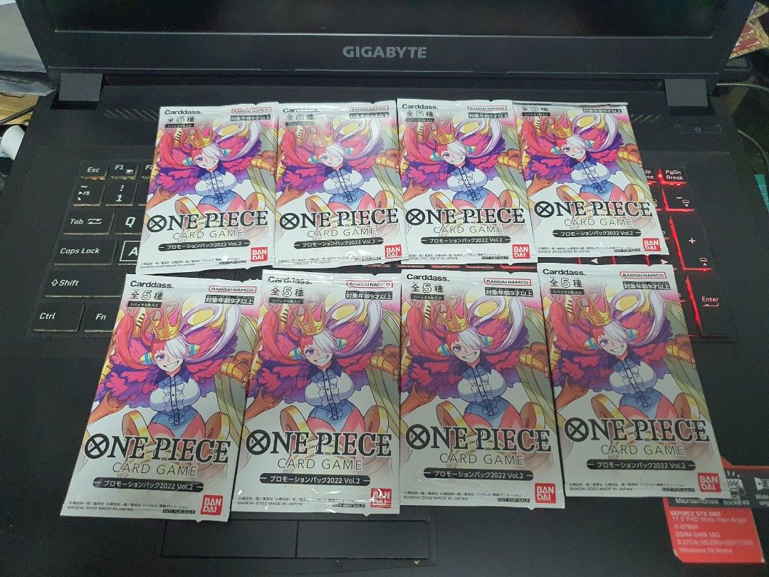 Uta promo pack vol 2 one piece, Hobbies & Toys, Toys & Games on Carousell
