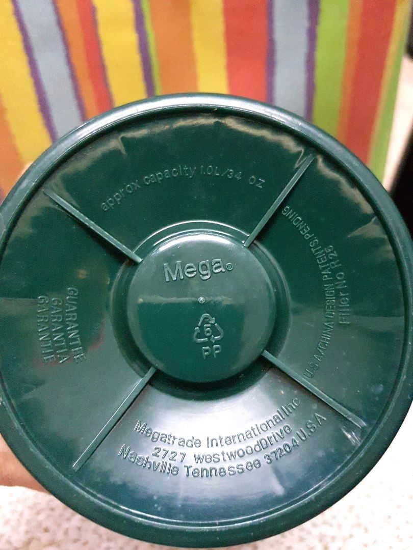 Vintage green vacuum flask, Mega_ USA brand, Furniture & Home Living ...