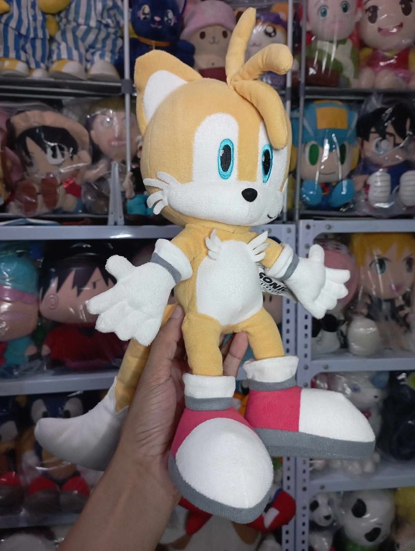 Vintage Classic Tails Sonic The Hedgehog Anime Video Game Plush Toy ...