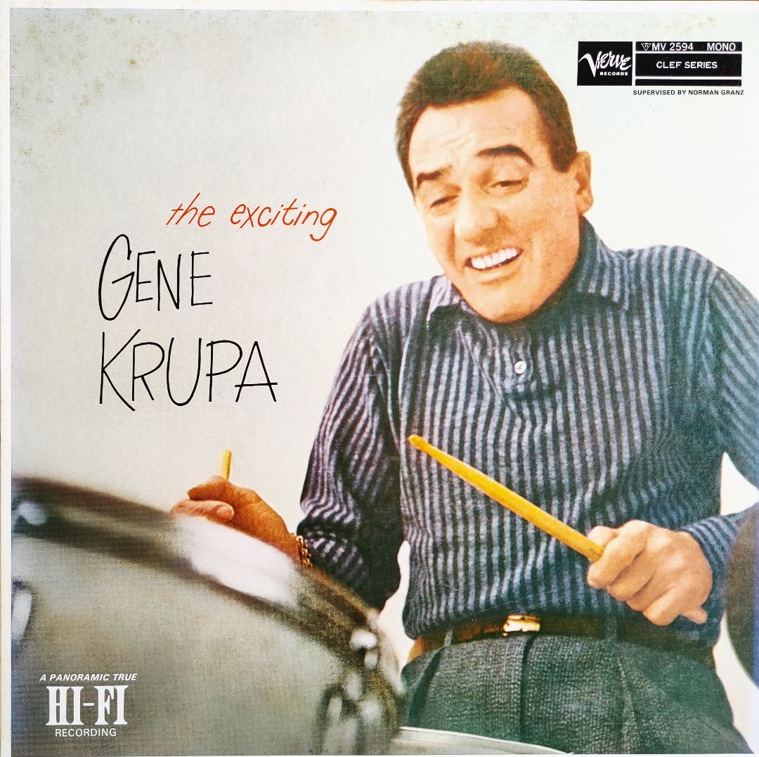 VINYL / AUDIOPHILE, EARLY PRESS, JAPAN (1977), BIG MONO SOUND / GENE KRUPA: THE EXCITING GENE ...