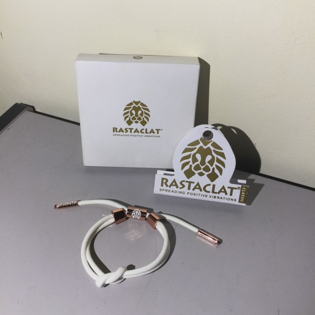 White Rastaclat Knot Tie Knotaclat, Women's Fashion, Jewelry ...