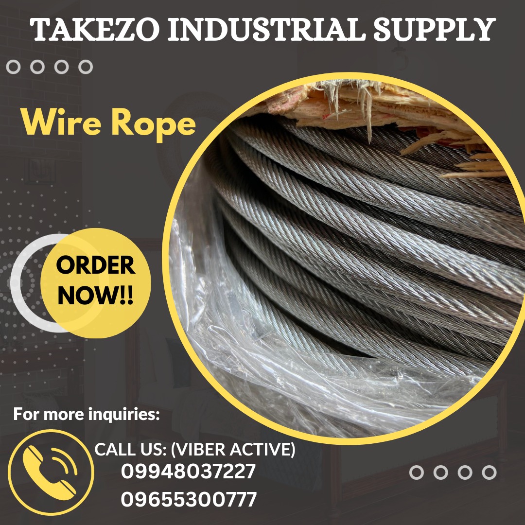 Wire Rope, Commercial & Industrial, Construction Tools & Equipment on ...