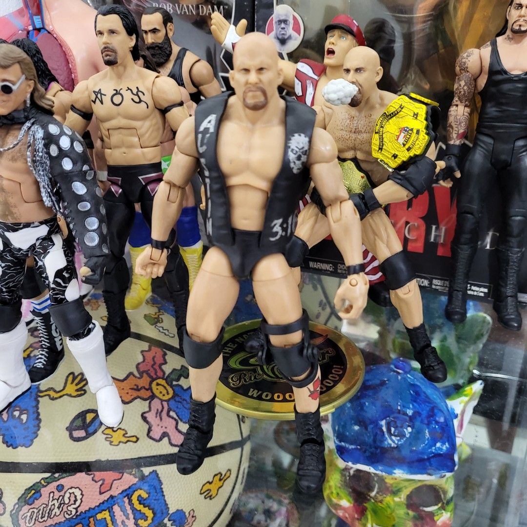 WWE Stone Cold Elite, Hobbies & Toys, Toys & Games on Carousell