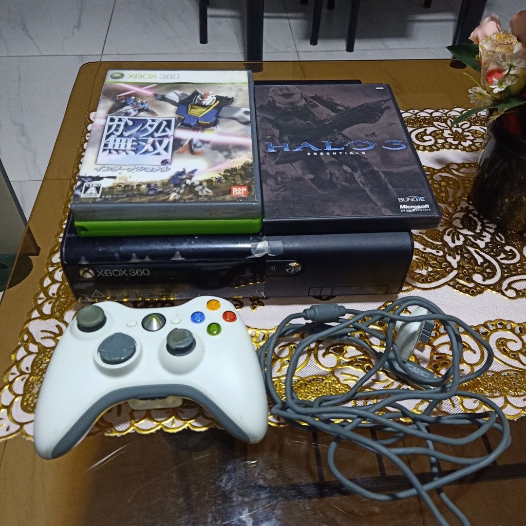Xbox 360 slim e good as new complete, Video Gaming, Video Game Consoles ...