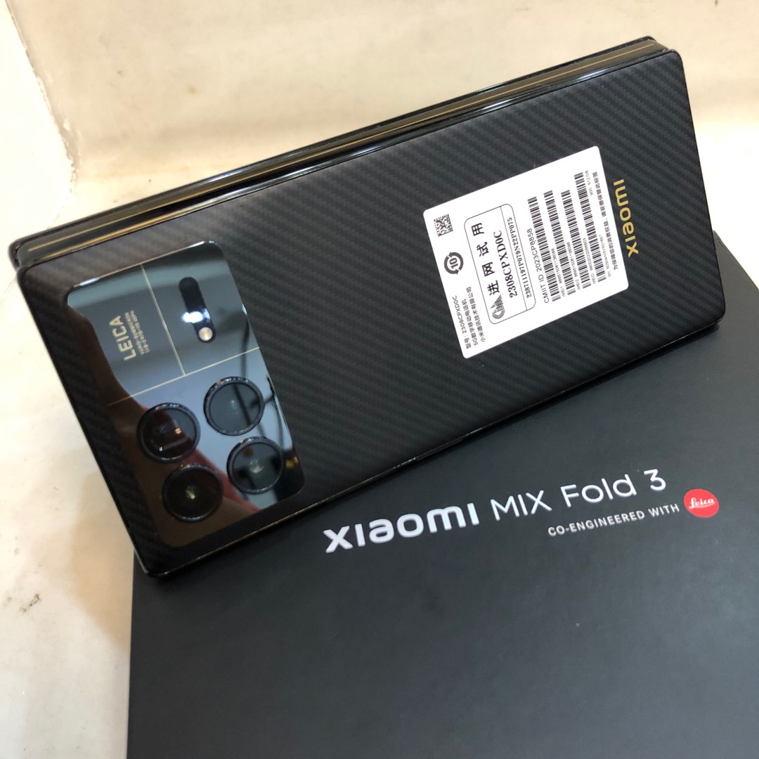 Xiaomi Mix Fold 3 limited black Black 512 GB, Mobile Phones & Gadgets ...