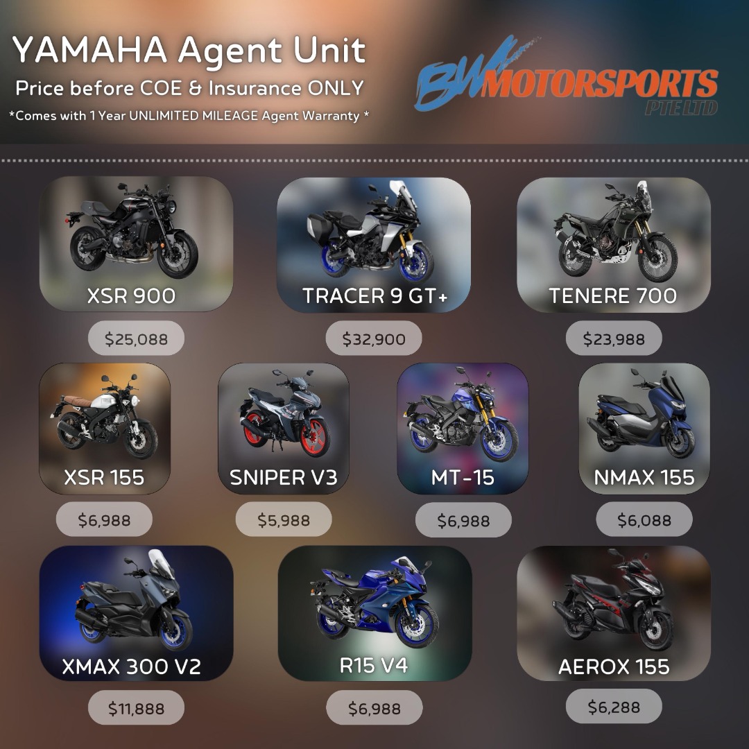 Yamaha Agent Unit bikes for SALE!!!, Motorcycles, Motorcycles for Sale ...