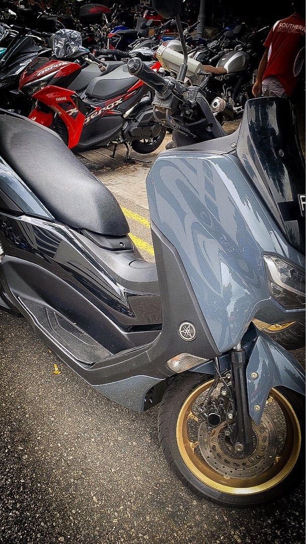 Yamaha Nmax 155 V2 COE November 2030, Motorcycles, Motorcycles for Sale ...